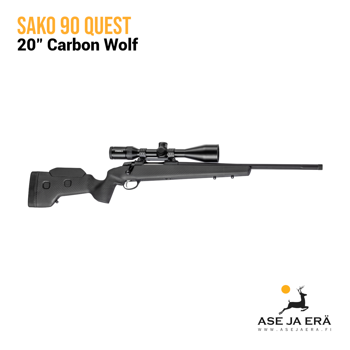Sako 90 Quest 20" kivääri - asejaera.fi verkkokauppa