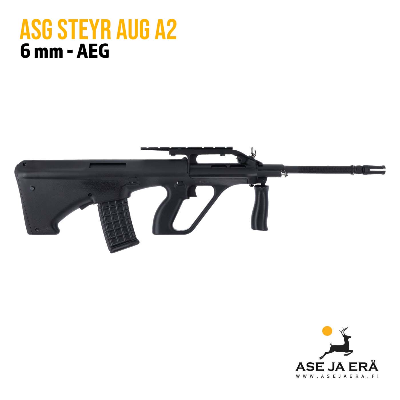 ASG Steyr AUG A2 Airsoft kivääri -sähkökäyttöinen -sähkökäyttöinen - asejaera.fi verkkokauppa
