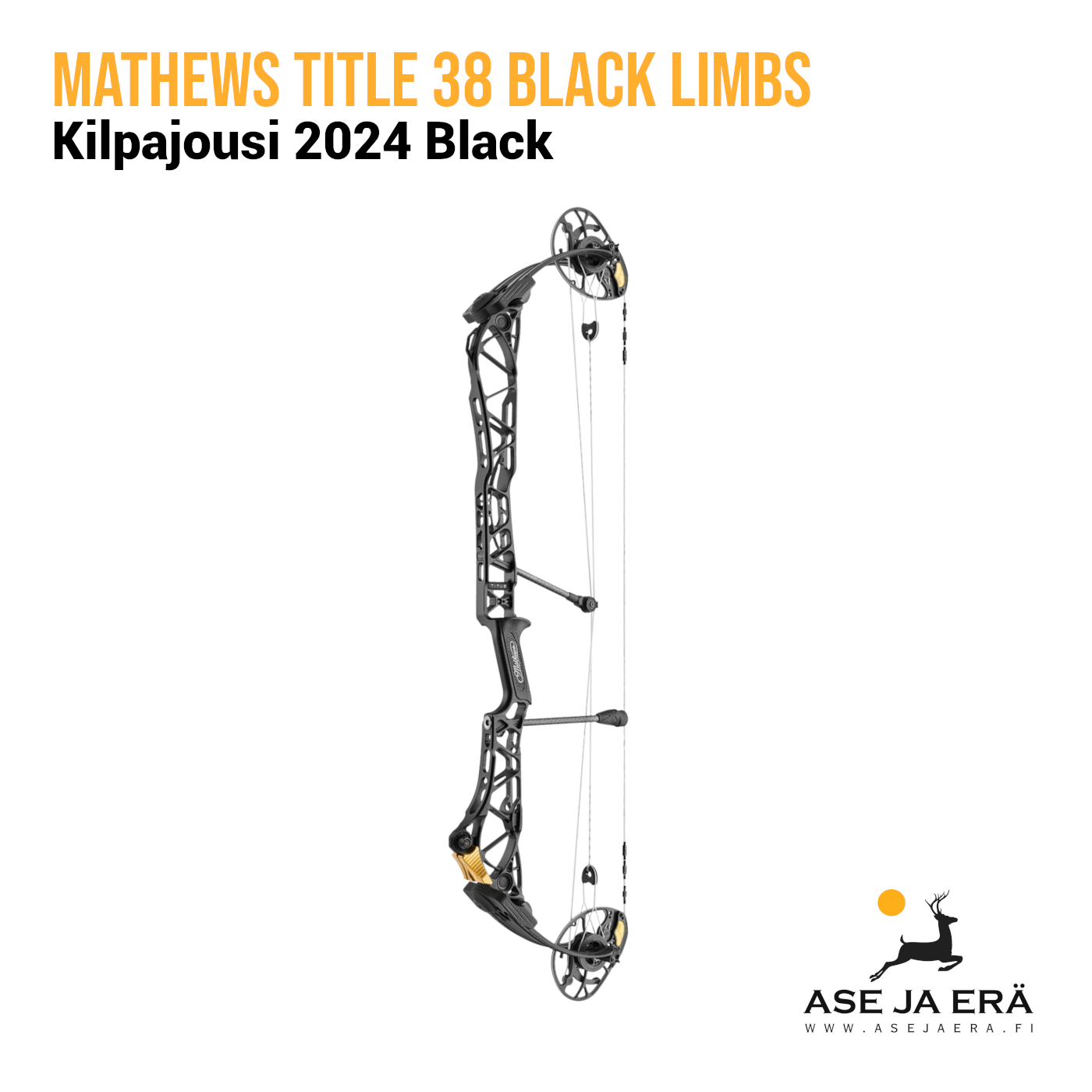 Mathews Title 38 Black Limbs Kilpajousi - asejaera.fi verkkokauppa
