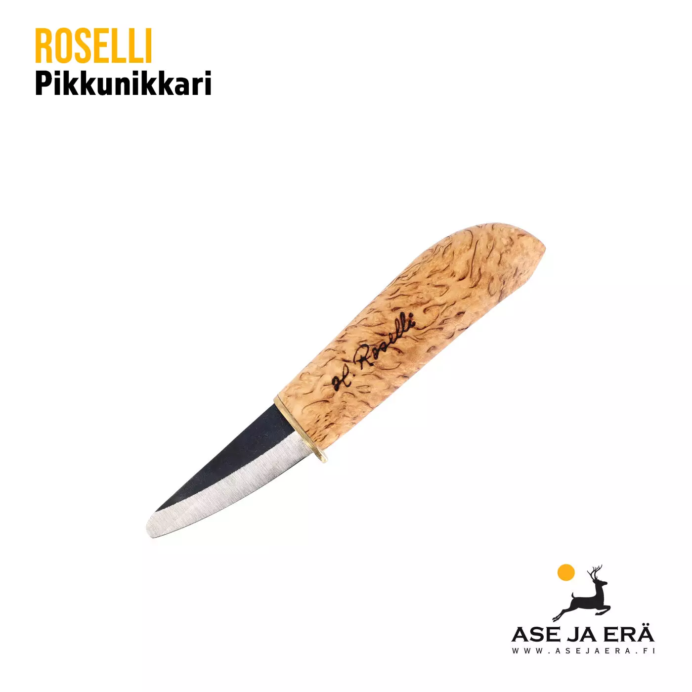 Roselli Pikkunikkari Muksuille tarkoitettu puukko - asejaera.fi ...