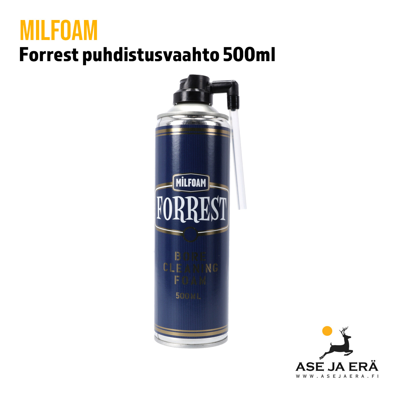 Milfoam Forrest puhdistusvaahto 500ml Bore Cleaning Foam - asejaera.fi ...