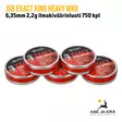 6,35mm JSB Exact King Heavy MKII 2,2g ilmakiväärinluoti - asejaera.fi verkkokauppa