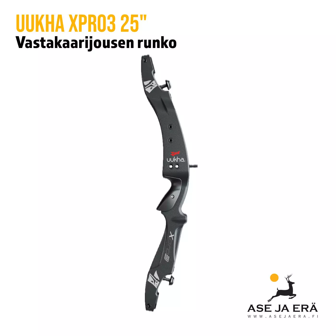 Uukha Xpro3 25'' vastakaarijousen runko - asejaera.fi verkkokauppa