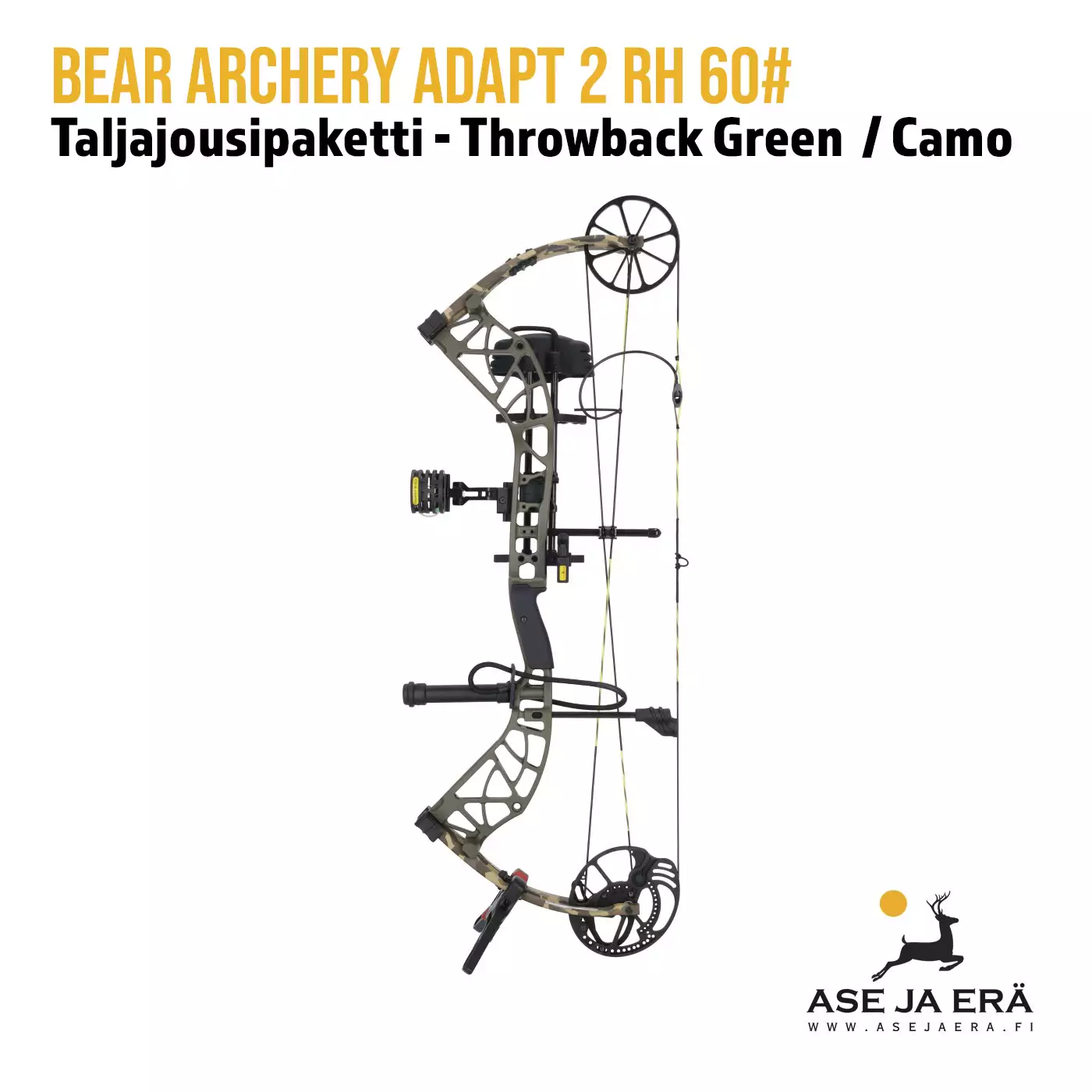 Bear Archery Adapt 2 taljajousipaketti - asejaera.fi verkkokauppa