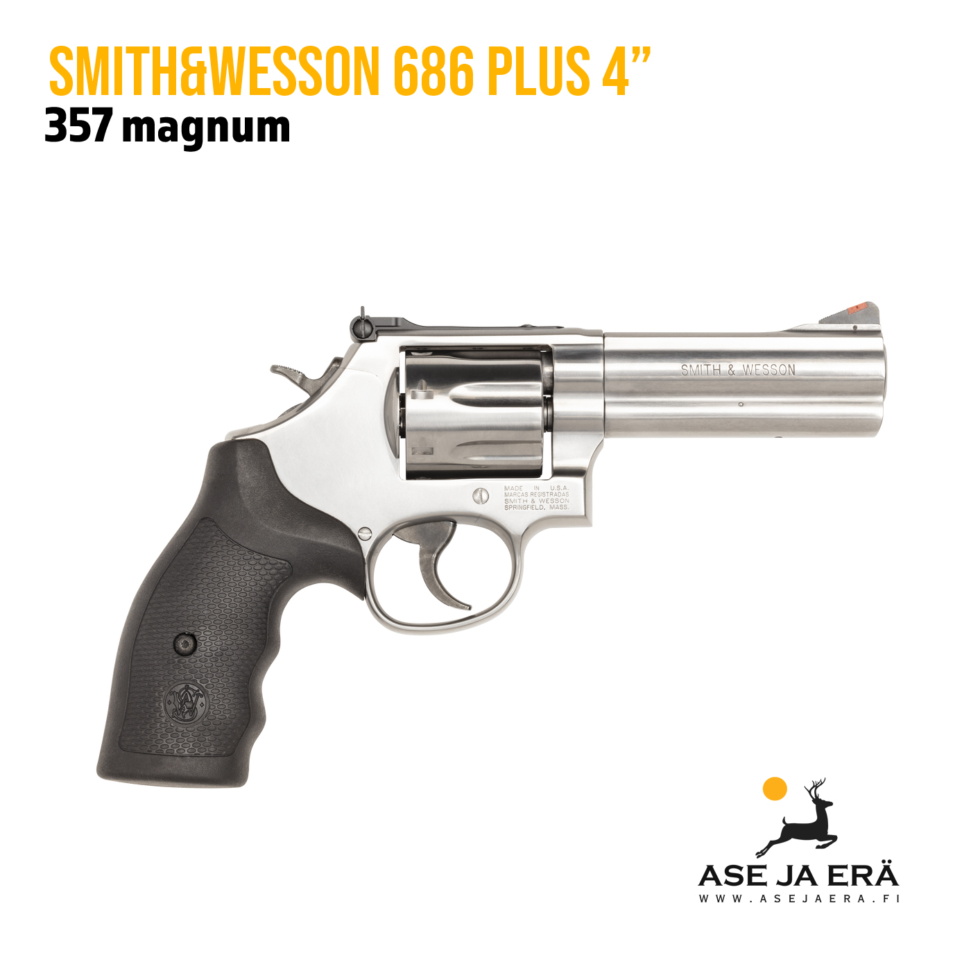 Smith & Wesson 686 plus 357 magnum revolveri - asejaera.fi verkkokauppa