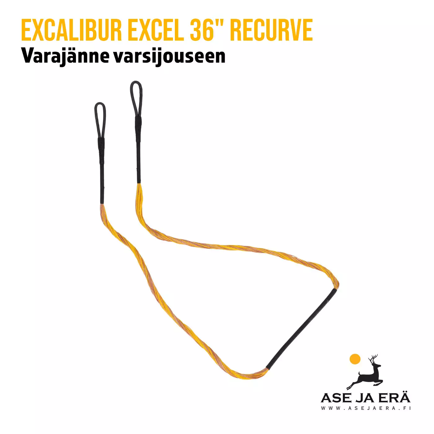 Excalibur Excel 36" Recurve varsijousen varajänne Crossbow string ...