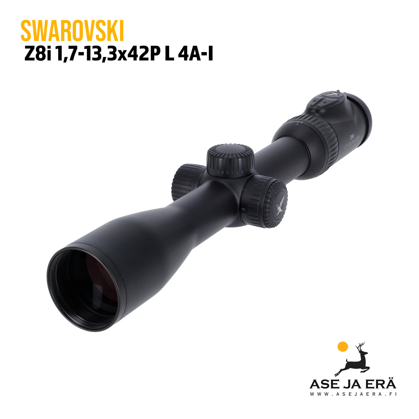 Swarovski Z8i 1,7-13,3x42 P kiikaritähtäin - asejaera.fi verkkokauppa