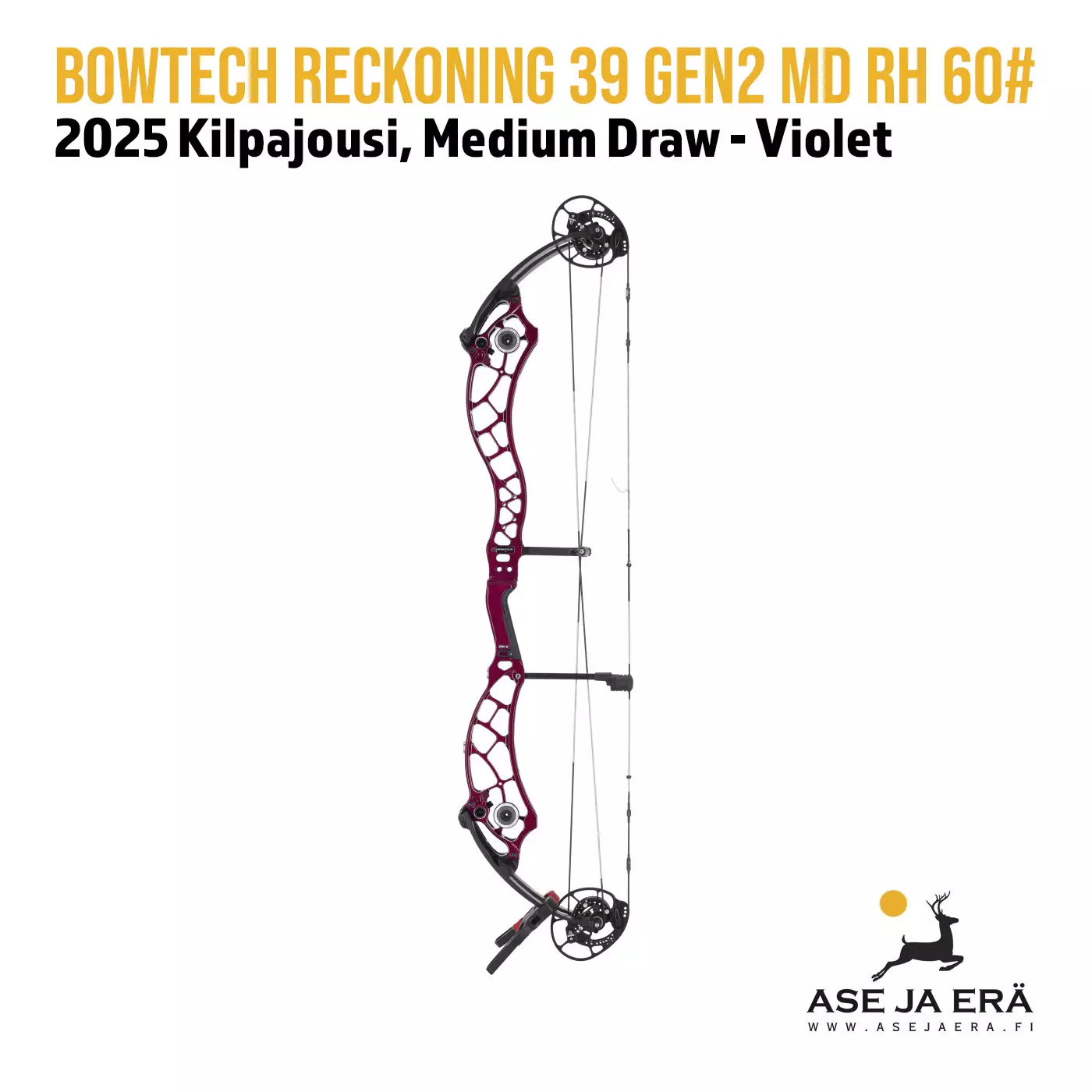 Bowtech Reckoning 39 GEN 2 kilpajousi 2025 - asejaera.fi verkkokauppa