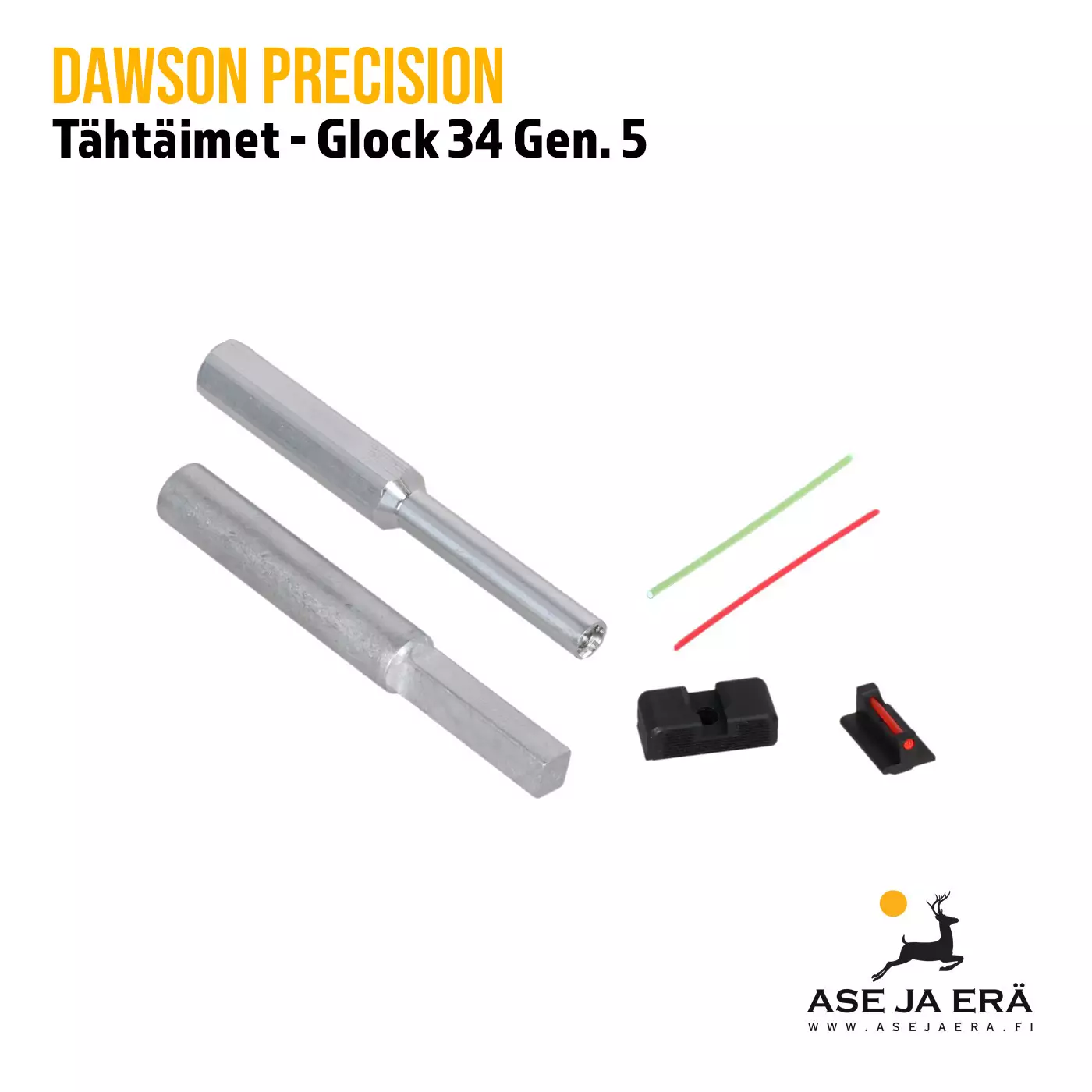 Dawson Precision MOS Non Co-Witness tähtäinsarja Glock GEN 5 G34 ...