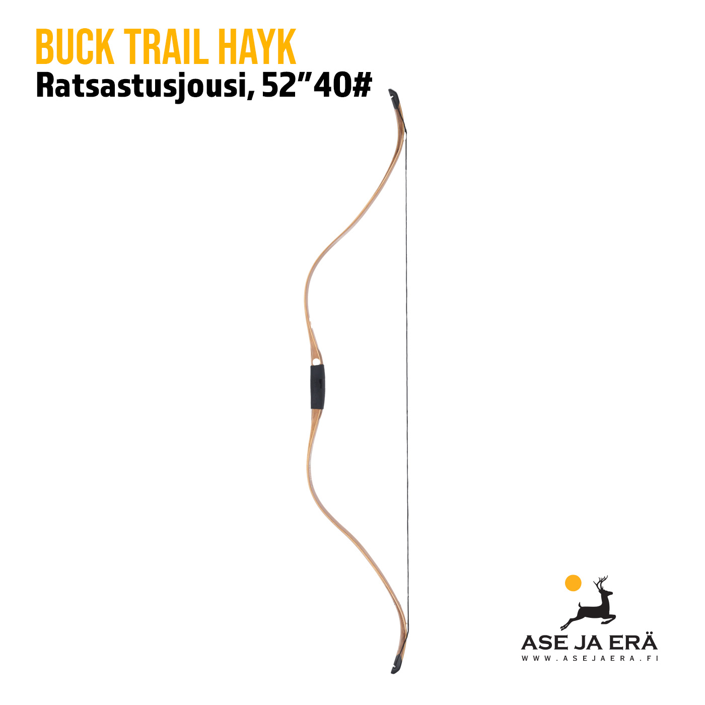 Buck Trail Hayk 52" vastakaarijousi - asejaera.fi verkkokauppa