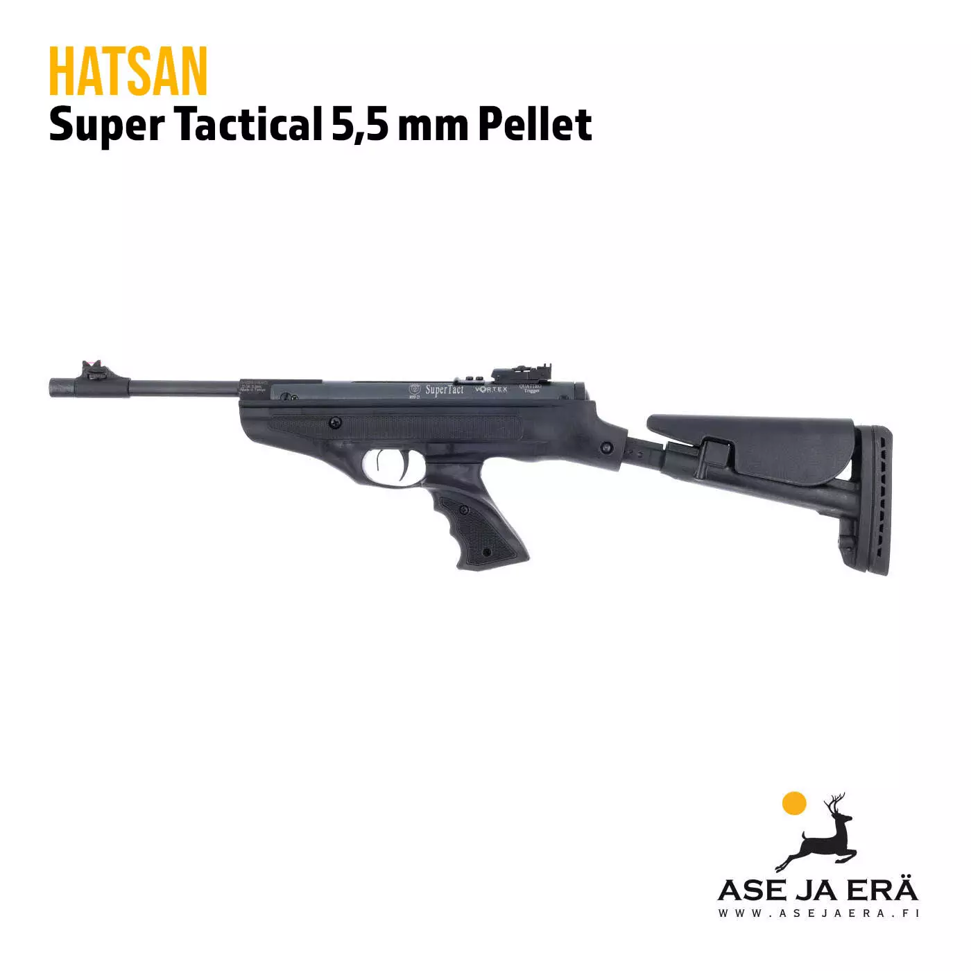 Hatsan 25 Super Tactical 5,5 mm Ilmakivääri Air rifle pistol combo ...