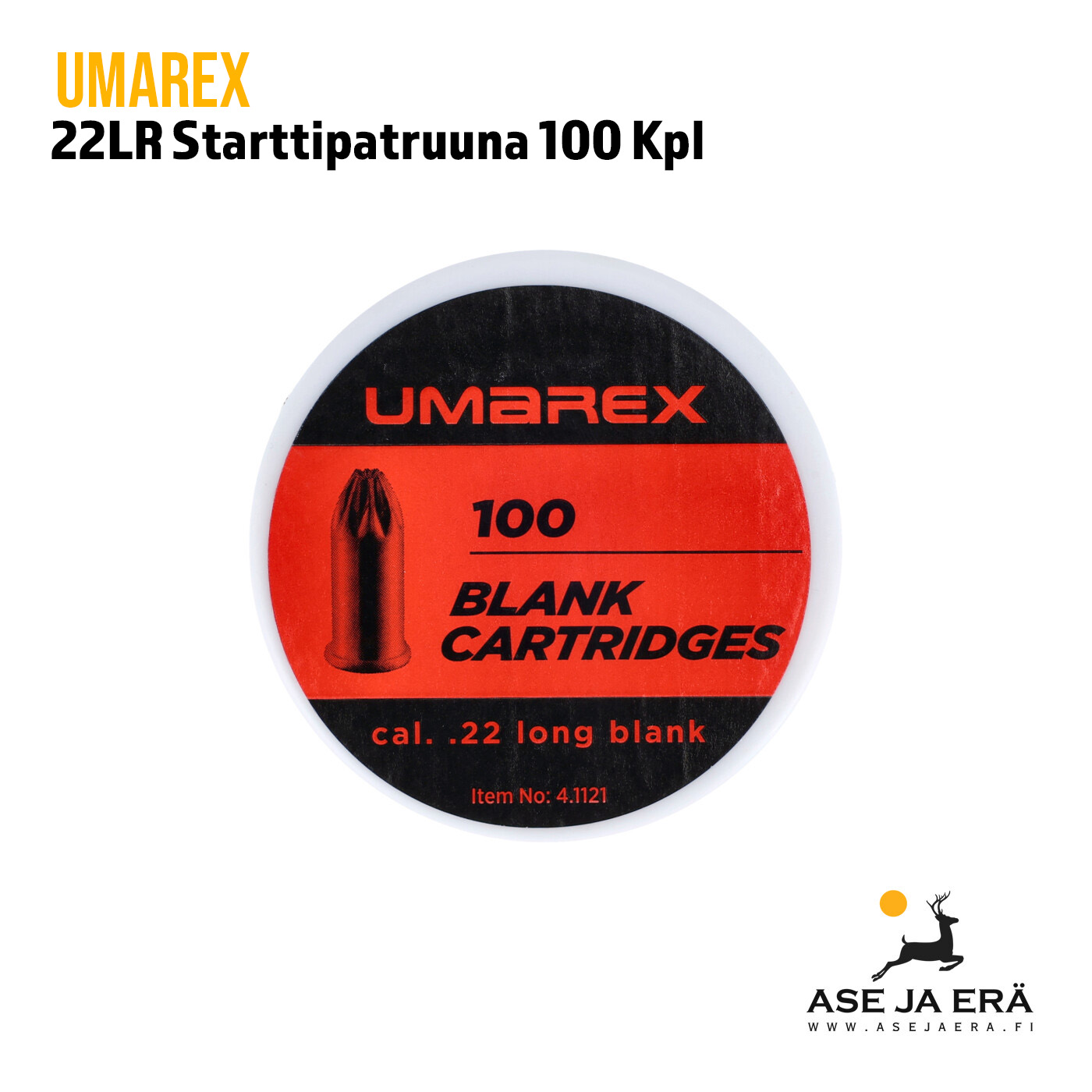 Umarex starttipatruuna .22LR 100 kpl - asejaera.fi verkkokauppa