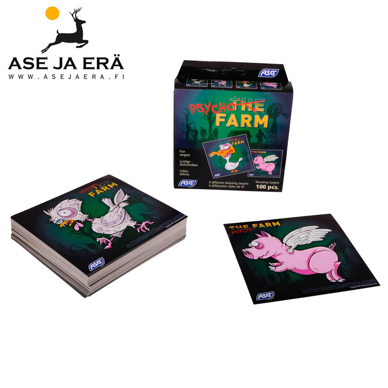 ASG Fun targets Ampumataulu 14x14cm, 100 kpl Farm - asejaera.fi ...