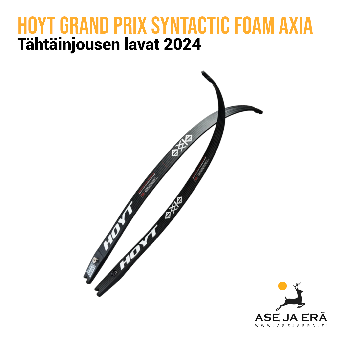 Hoyt Grand Prix Syntactic Foam Axia tähtäinjousen lavat 2024 - asejaera ...
