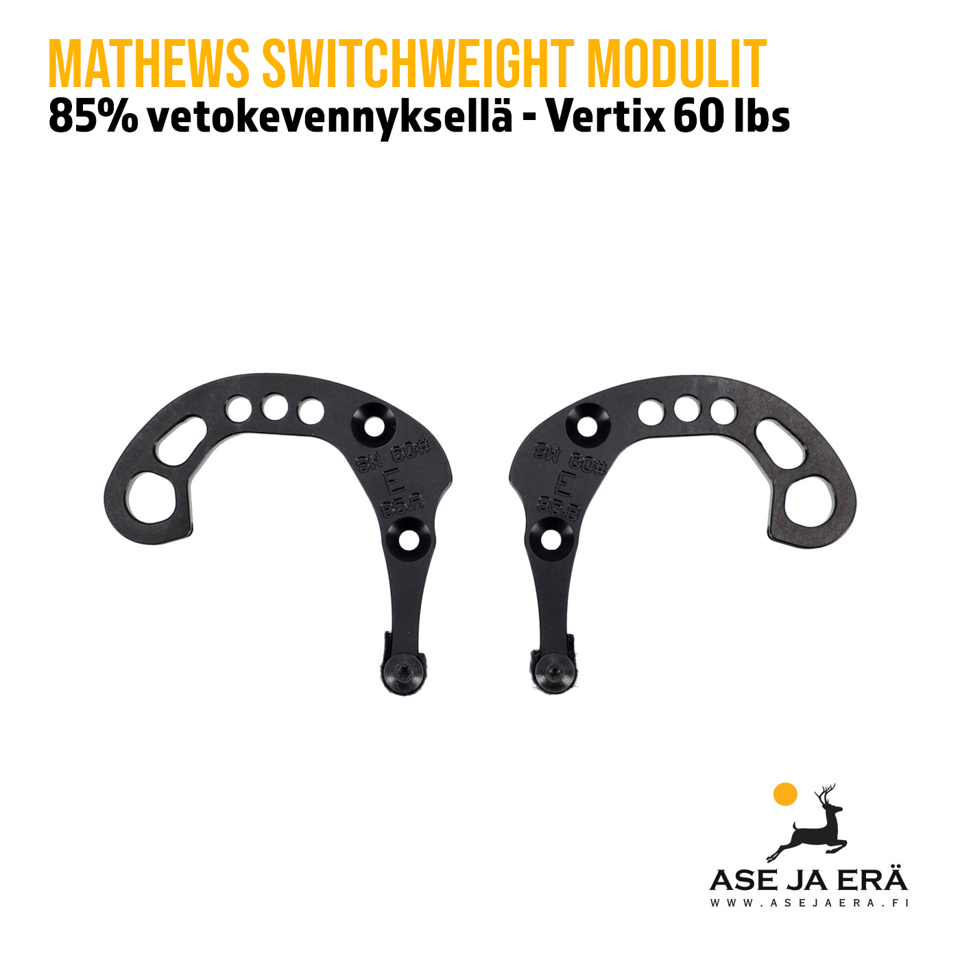 Mathews Switchweight modulit, 85% vetokevennyksellä - asejaera.fi ...