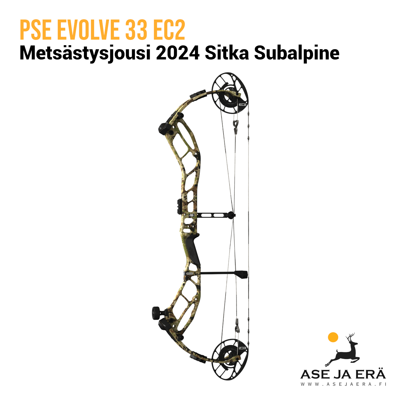 PSE Evolve 33 DS EC2 taljajousi - asejaera.fi verkkokauppa