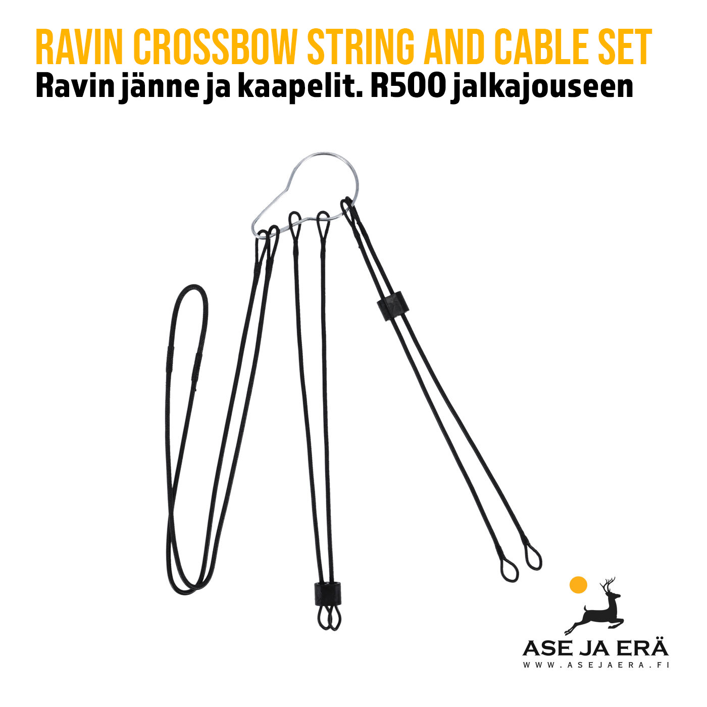 Ravin R500 varsijousen jänne ja kaapelit Crossbow String and Cable Set ...