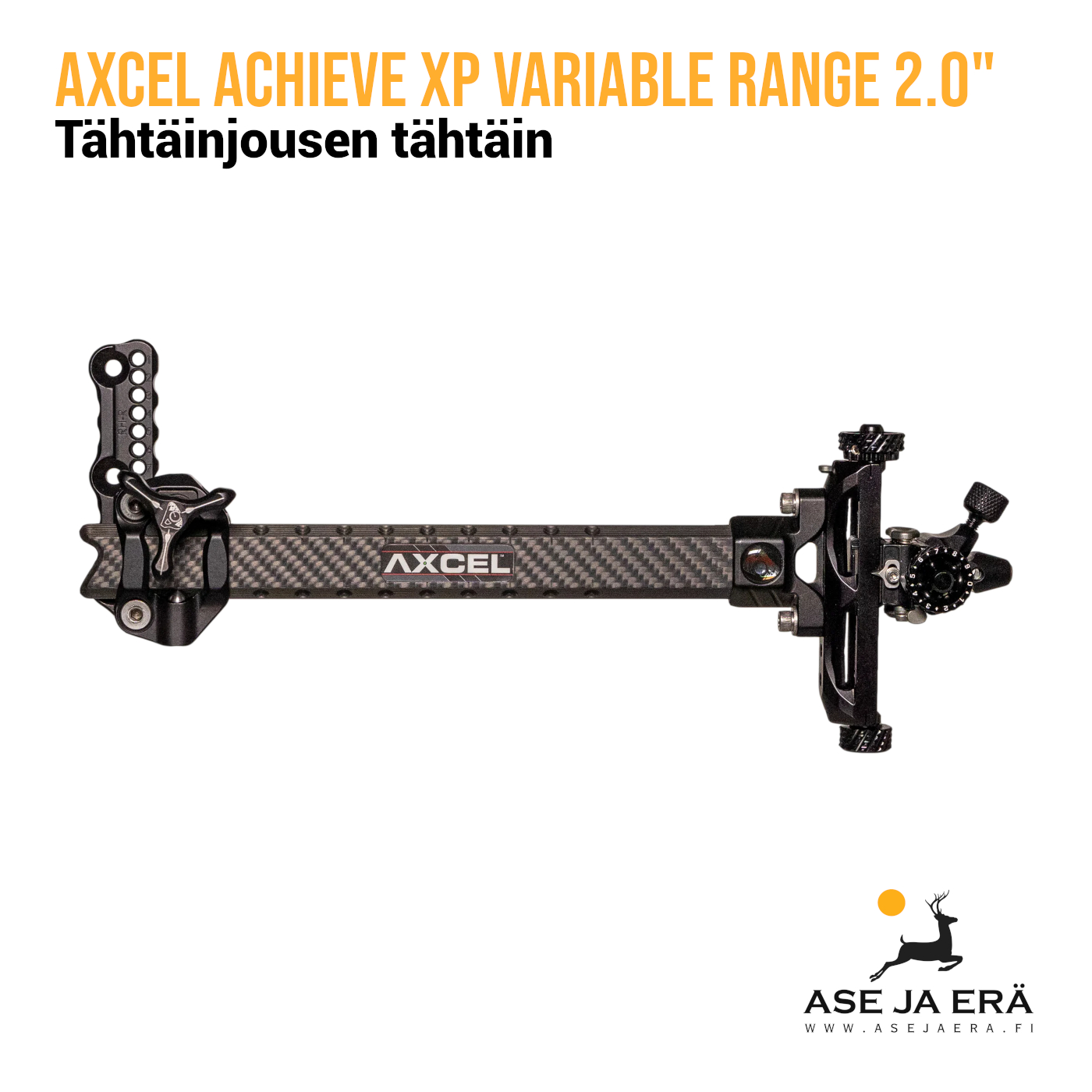 Axcel Achieve XP Variable Range 2.0" tähtäinjousen tähtäin - asejaera ...