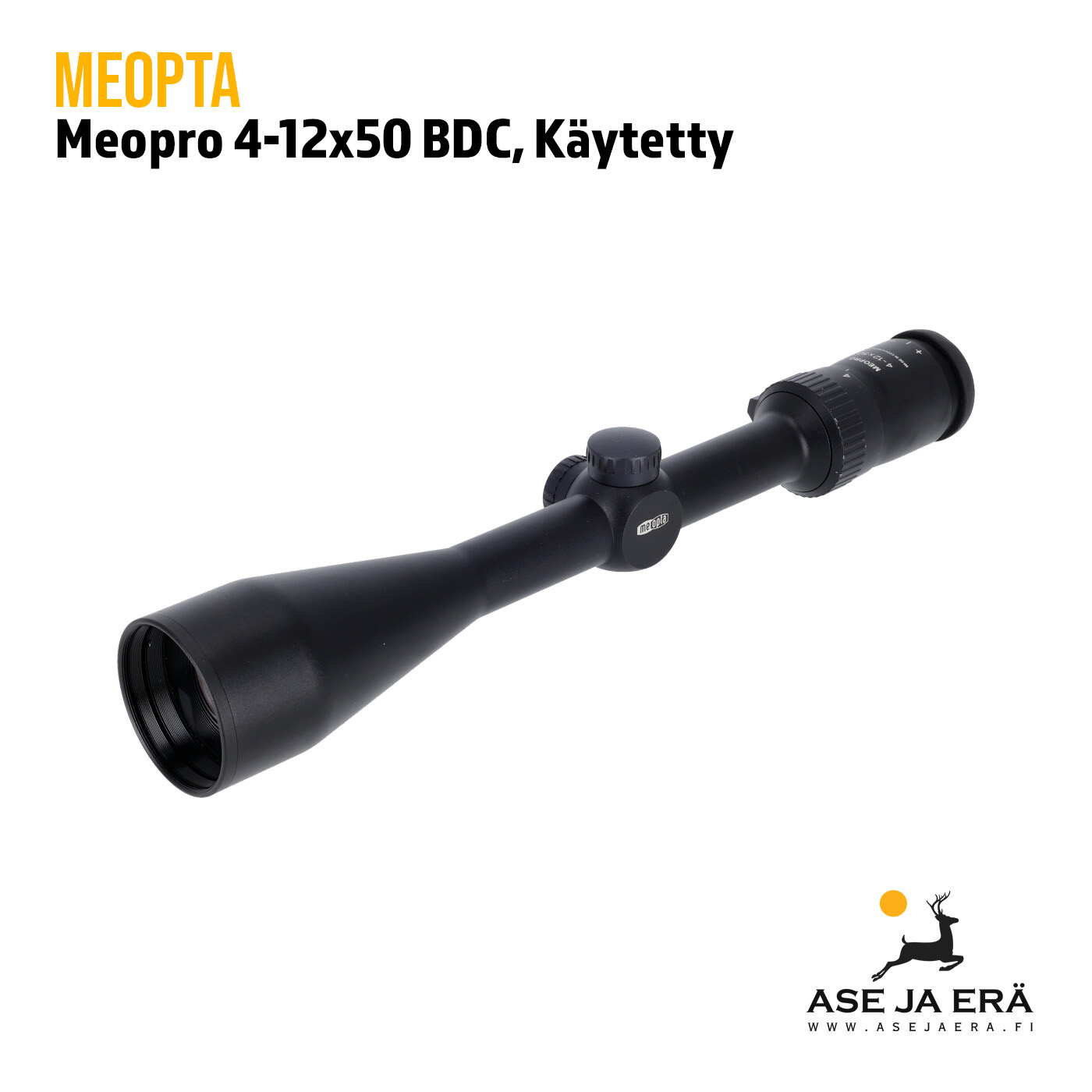 Meopta Meopro 4-12x50 BDC käytetty kiikaritähtäin Kikarsikte ...