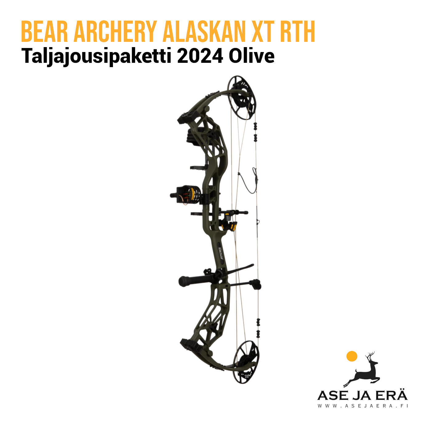 Bear Archery Alaskan XT taljajousipaketti - asejaera.fi verkkokauppa