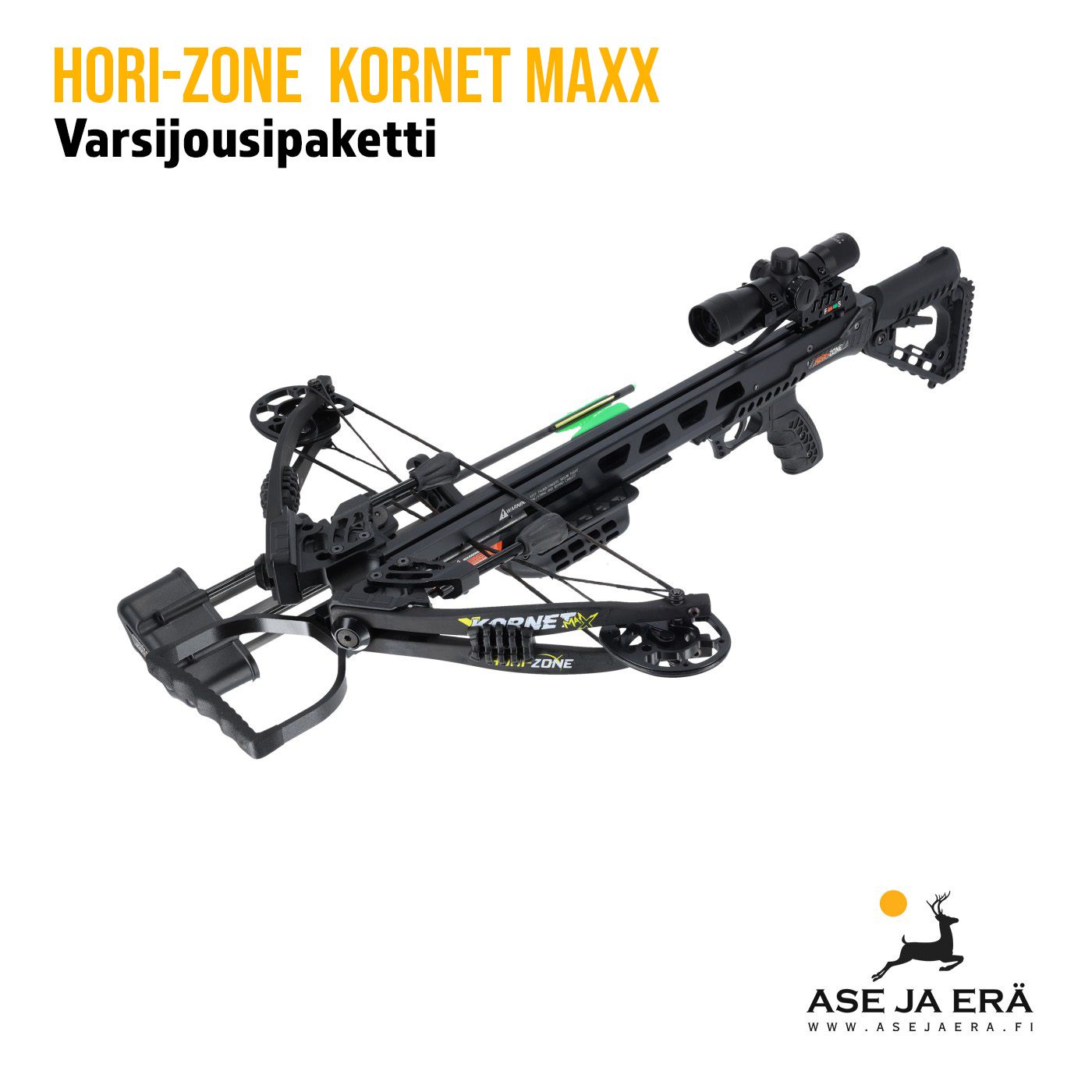 Hori-Zone Kornet Maxx varsijousipaketti Jalkajousi - asejaera.fi ...