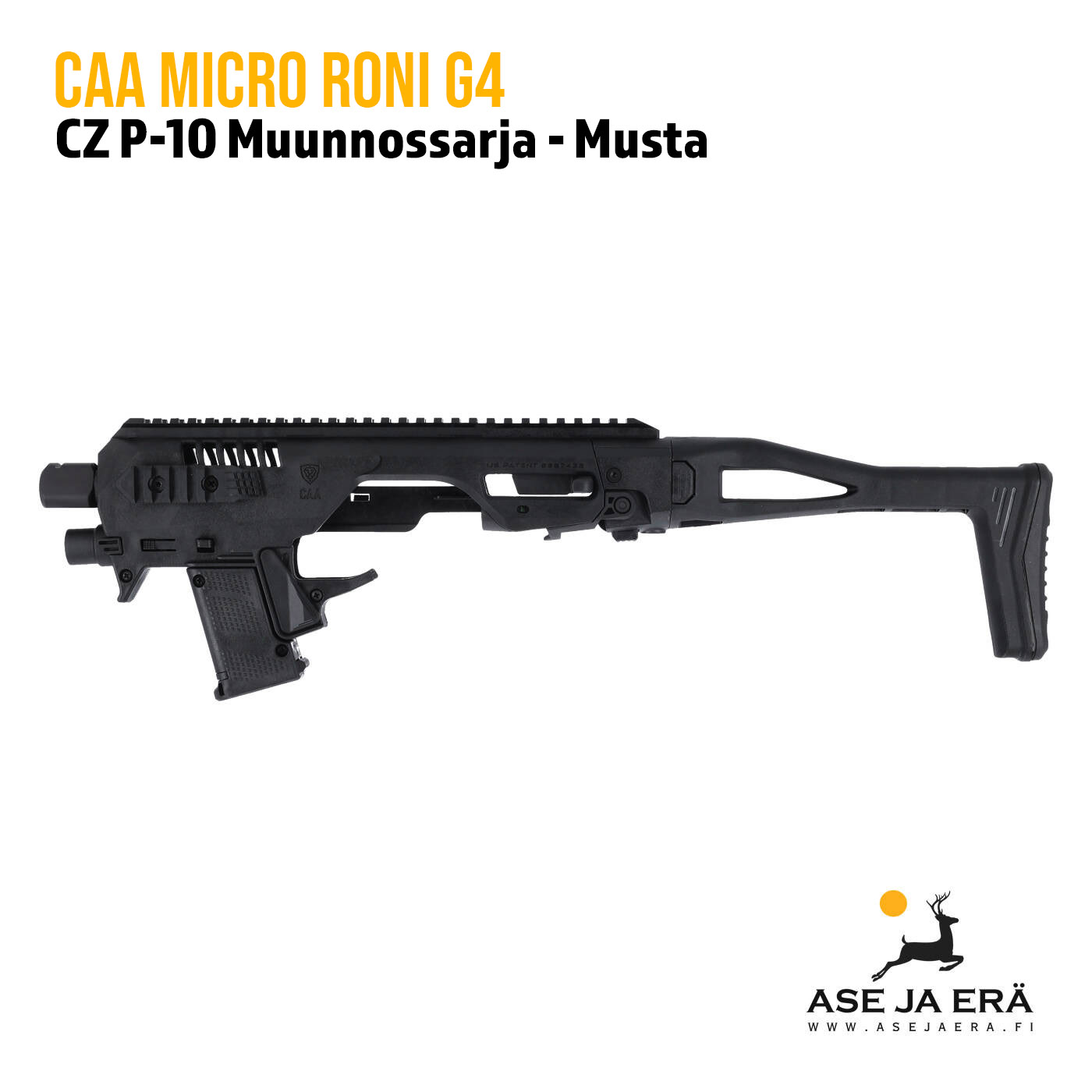 CAA Micro RONI G4 muunnossarja CZ P-10 pistooleille - asejaera.fi ...