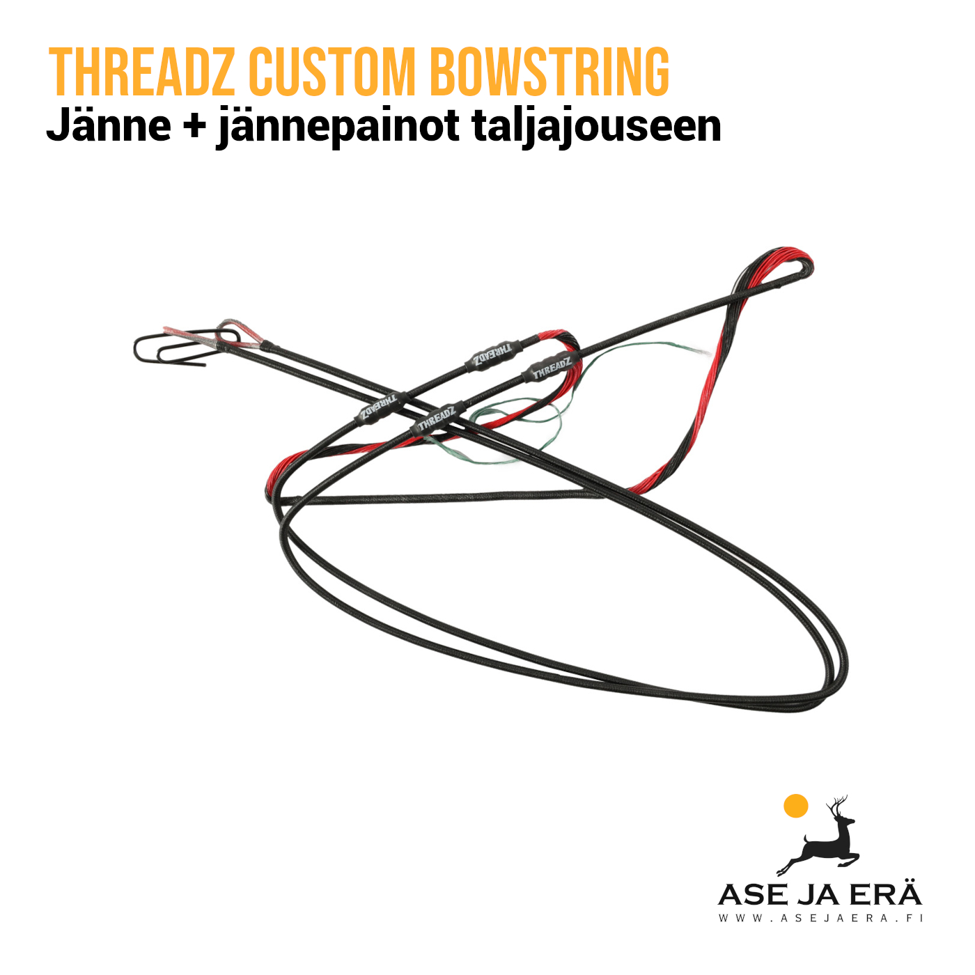 ThreadZ Custom Bowstrings jänne Jänne + jännepainot taljajouseen ...