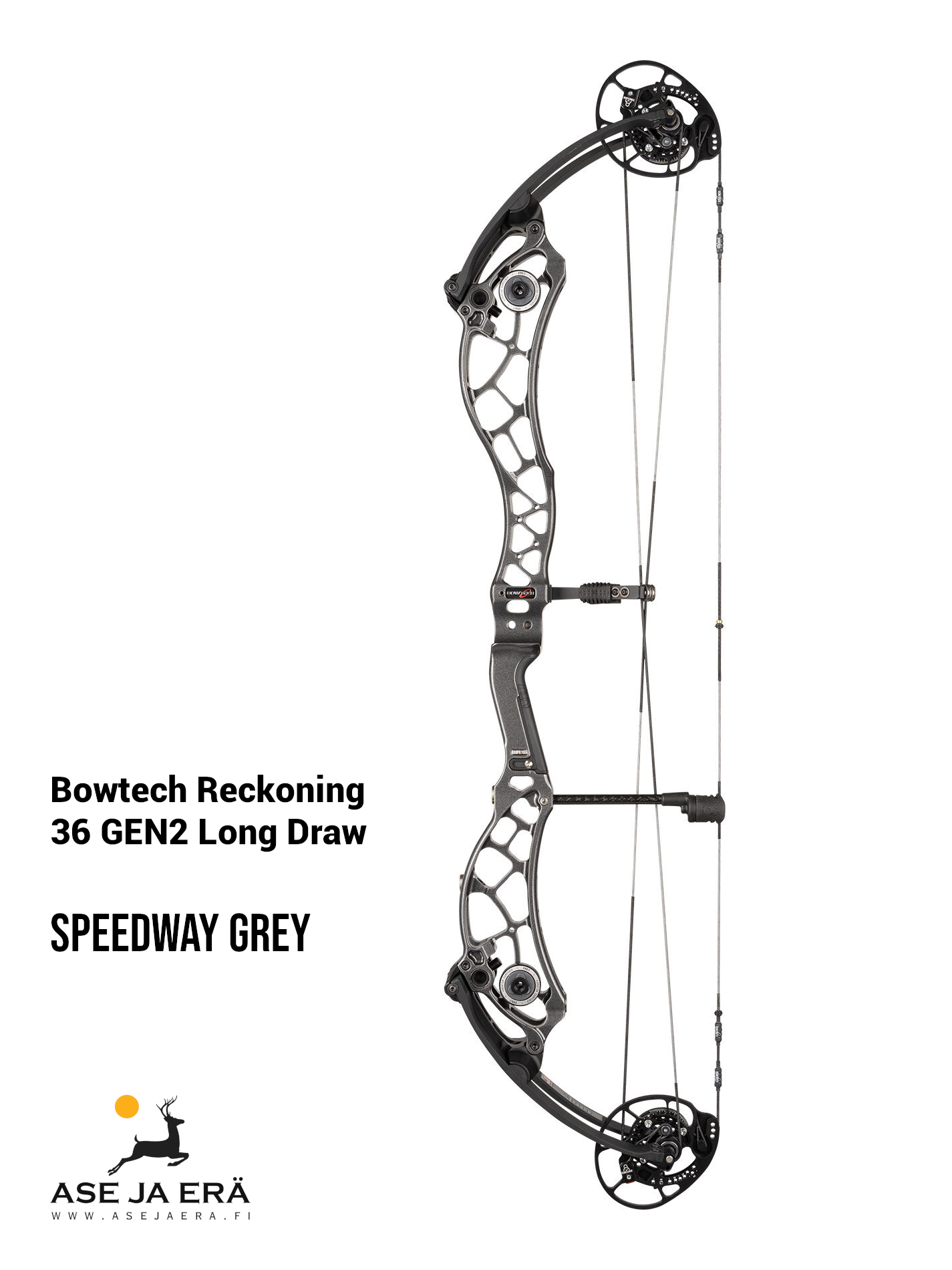Bowtech Reckoning 36 GEN 2 Long Draw LH kilpataljajousi DeadLock Cam ...