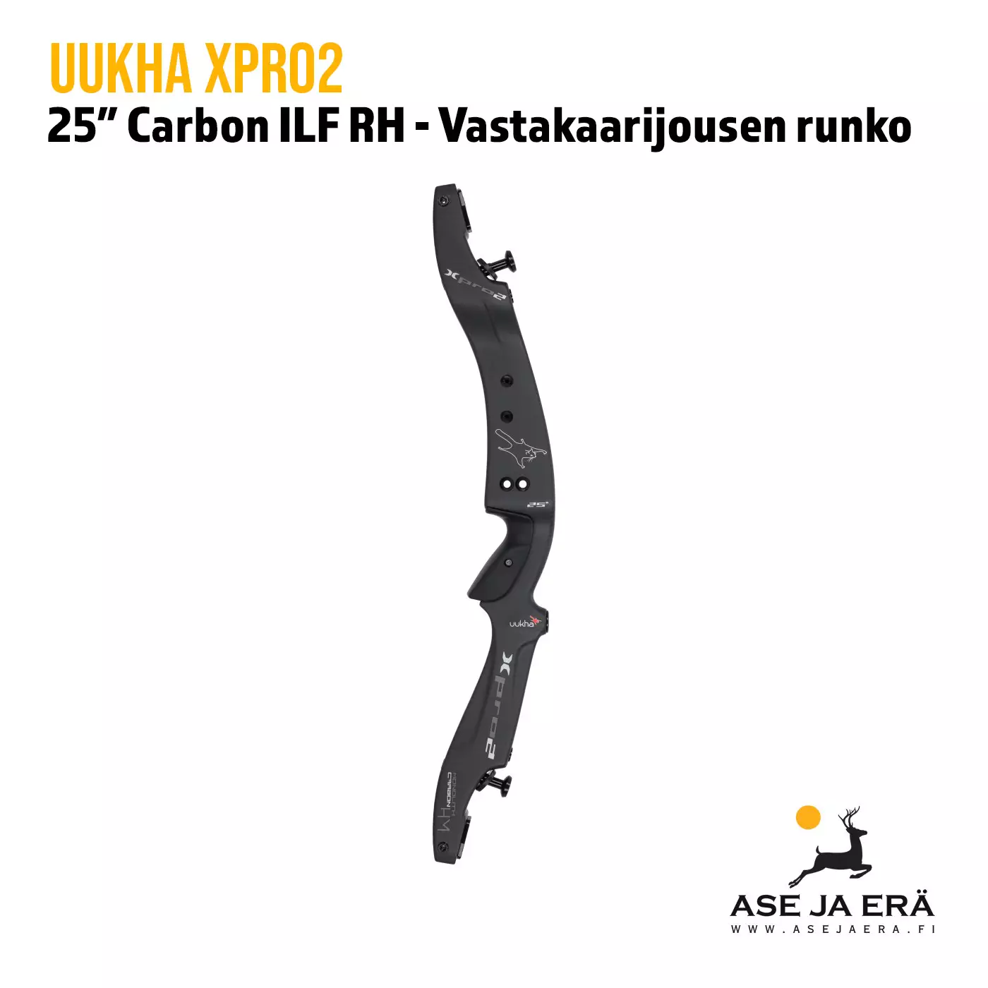 Uukha Xpro2 25" Carbon ILF vastakaarijousen runko - asejaera.fi verkkokauppa